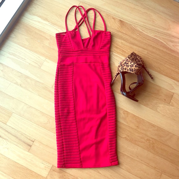 Dresses | Sexy Shear Red Dress | Poshmark